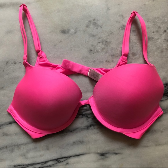 Victoria's Secret | Intimates & Sleepwear | 36b Vs Hot Pink Bra | Poshmark